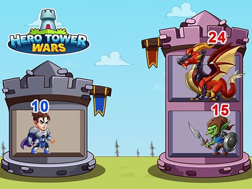 Hero Tower Wars - Merge Puzzle - Just Free Game